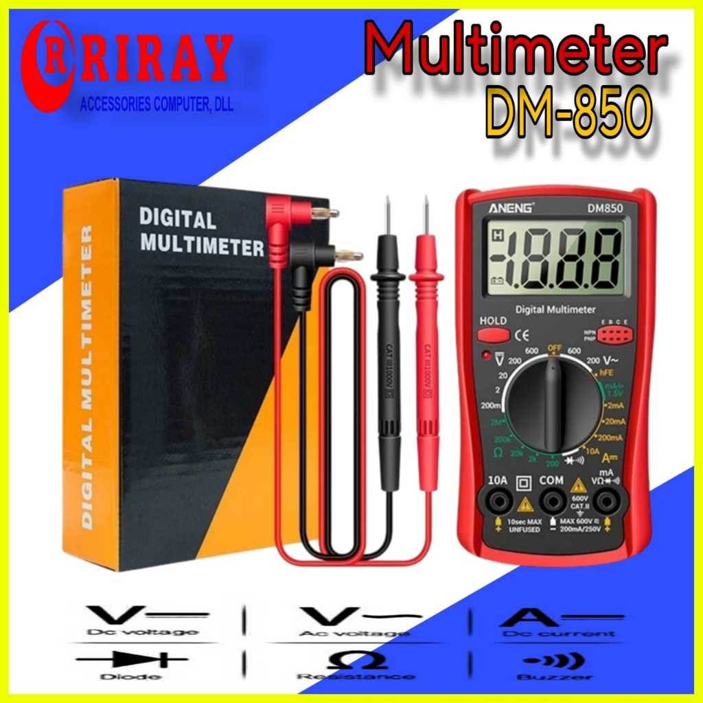 Jual ALAT PENGUKUR TEGANGAN ARUS LISTRIK /MULTITESTER DIGITAL ...