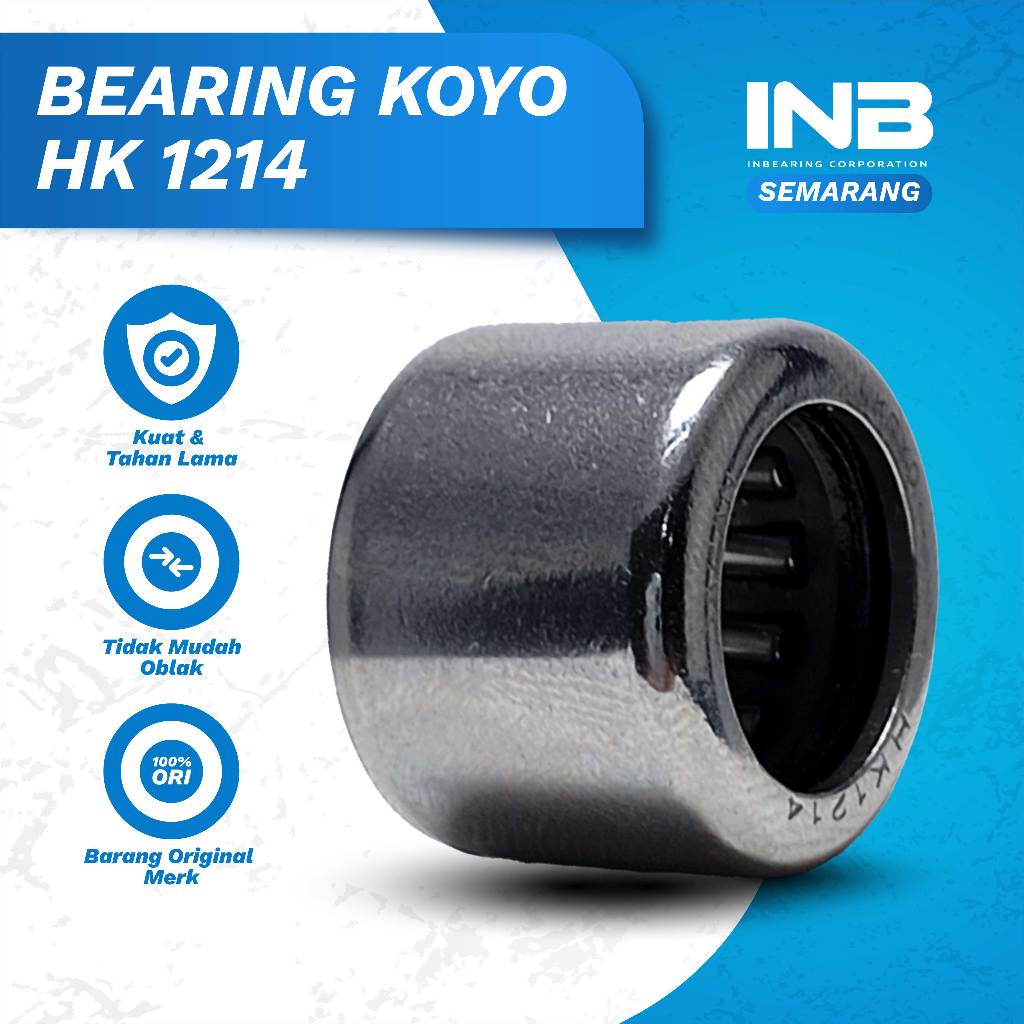 Jual Laker Bearing HK 1214 KOYO Bearing Bambu Original KOYO INB SEMARANG | Shopee Indonesia