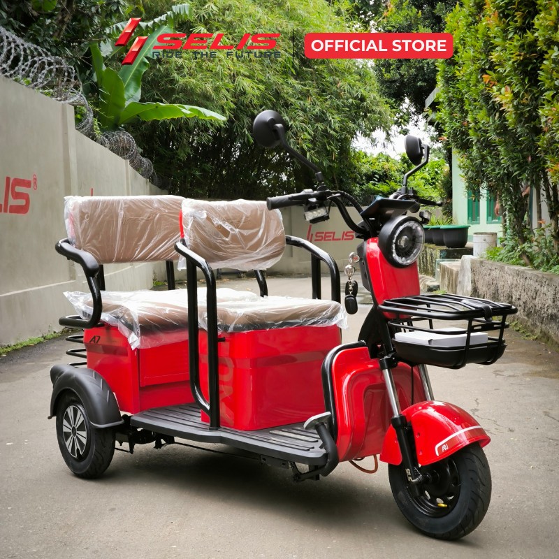 Jual SELIS - Motor listrik New Borneo ( Motor Listrik Roda 3 / Tiga ...