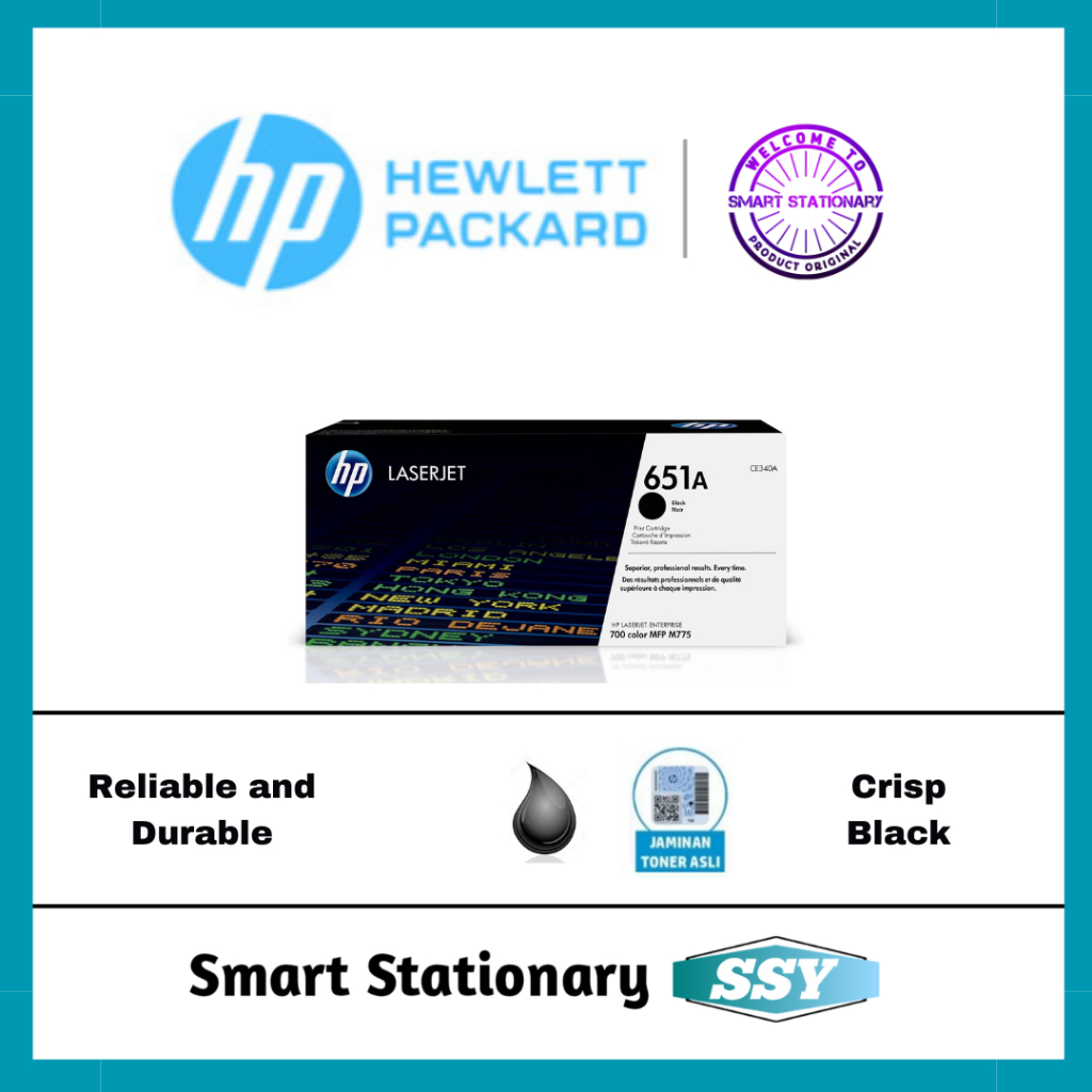 Jual Toner HP 651A Black Cyan Yellow Magenta Original Laserjet Print ...