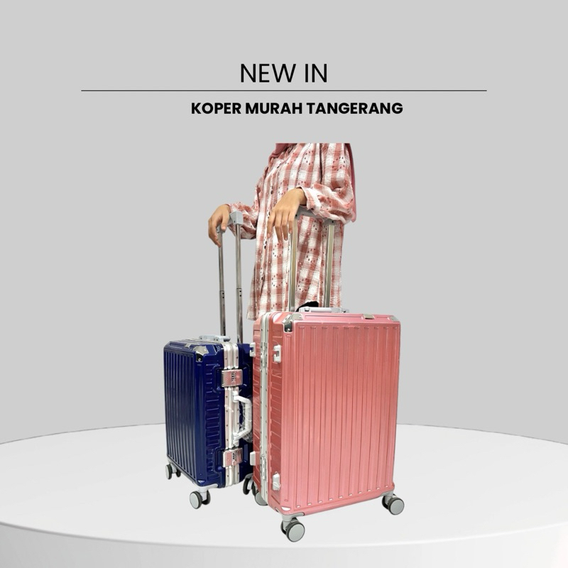 Jual KOPER 7205 KAPASITAS BESAR 20-24INCH HARDCASE SATIN HALUS DAN ...