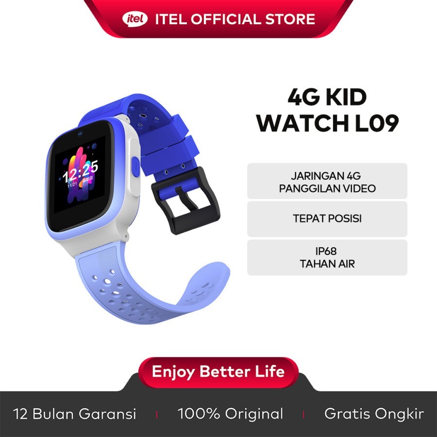 Jual Official Itel IKW-31 Kid Smart Watch 1 4G Network Video Call 5 ...