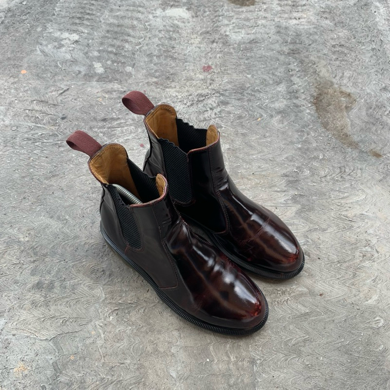 Jual Dr.Martens Flora Chelsea Boots | Shopee Indonesia