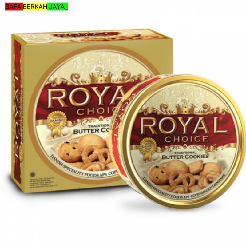 Jual Royal Choice Butter Cookies Kaleng 480g / biskuit kaleng lebaran ...
