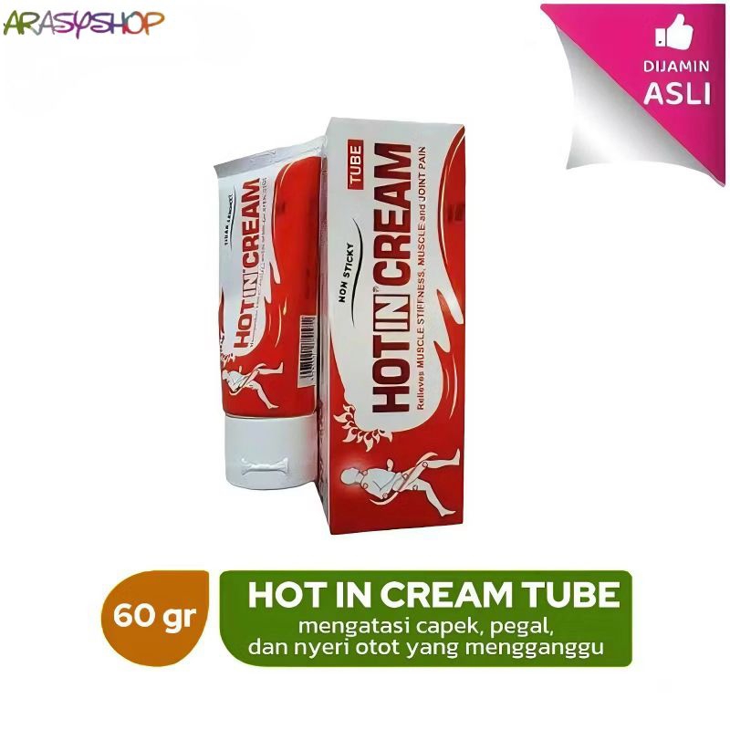 Jual HOT IN CREAM TUBE 60 GR ORIGINAL | Shopee Indonesia