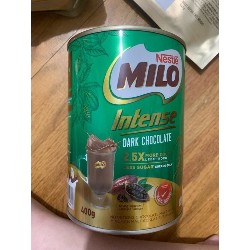 Jual Nestle Milo Intense Dark Chocolate 400g | Shopee Indonesia