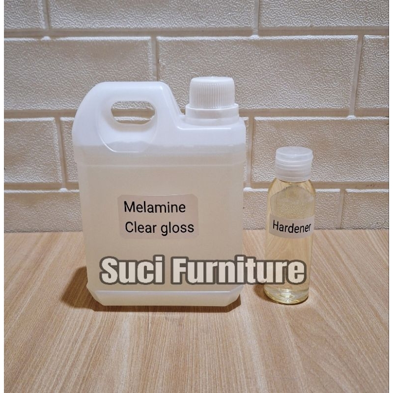 Jual MELAMINE CLEAR GLOSS 1LT PERNIS KAYU GLOSSY 1LITER BAGUS | Shopee ...