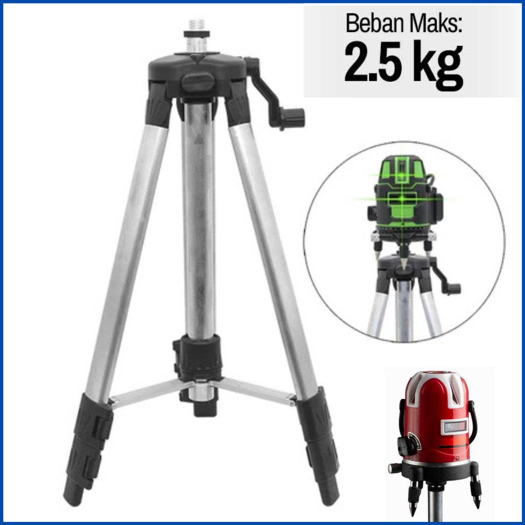 Jual COD MILIBOE Stand dudukan Tripod Laser Leveling alat bangunan ...