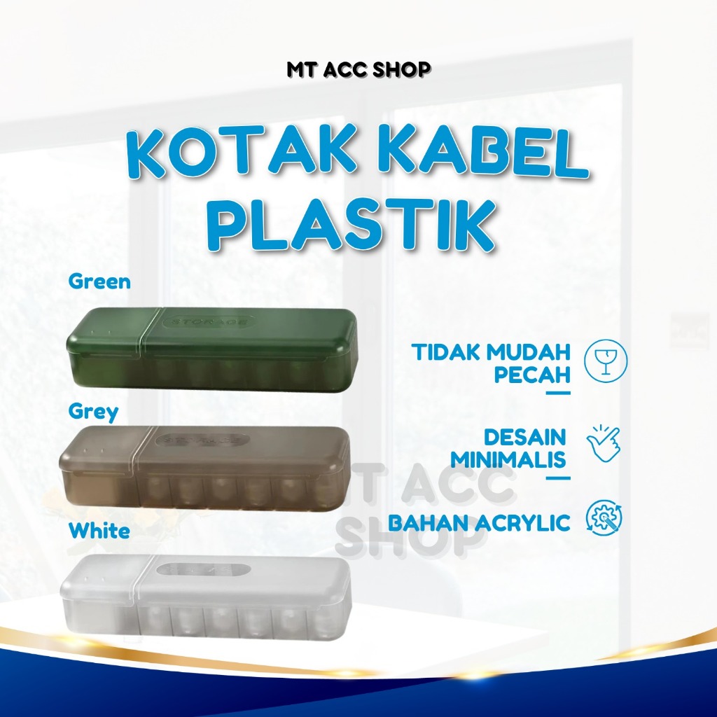 Jual Kotak Penyimpanan Kabel Storage Kabel Data Tempat Penyimpanan ...