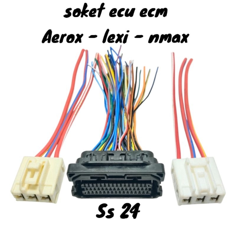 Jual Soket Socket ECU ECM Set Yamaha Aerox 155 Lexi Nmax Original ...