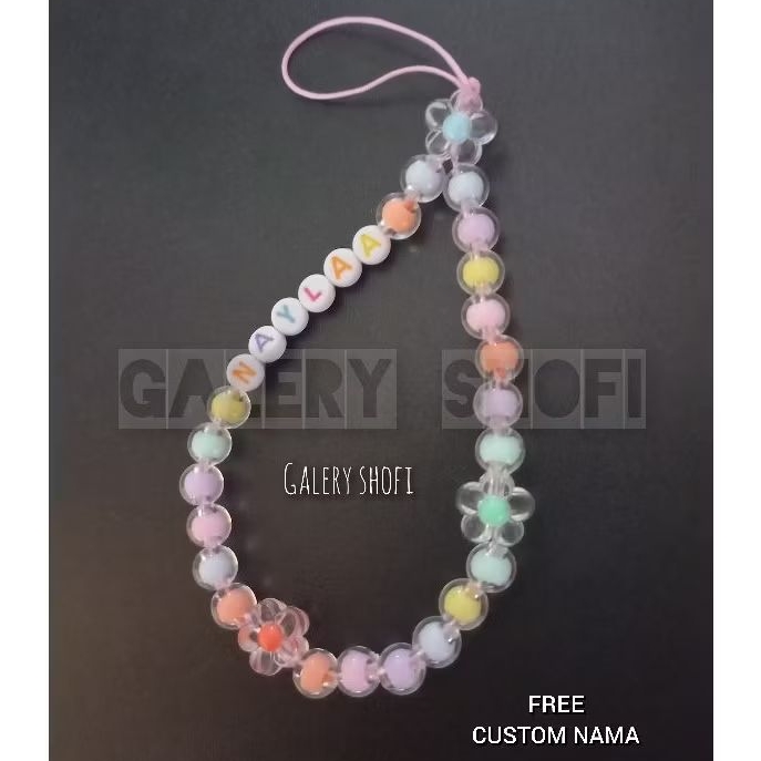 Jual Gantungan HP Free Custom Nama | Strap HP | Tali HP | Lanyard HP ...