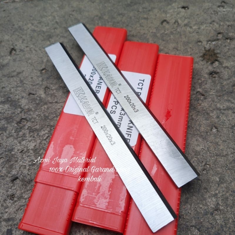 Jual Pisau Serut Kayu Tct 20cm 200mmx20mmx3mm Tct Kadur Mata Pisau ...