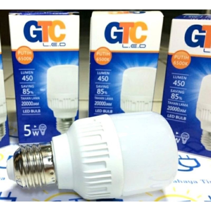 Jual Lampu LED GTC Tabung 5 Watt | Lampu GTC 5 W Tabung - GTC 5w Putih ...