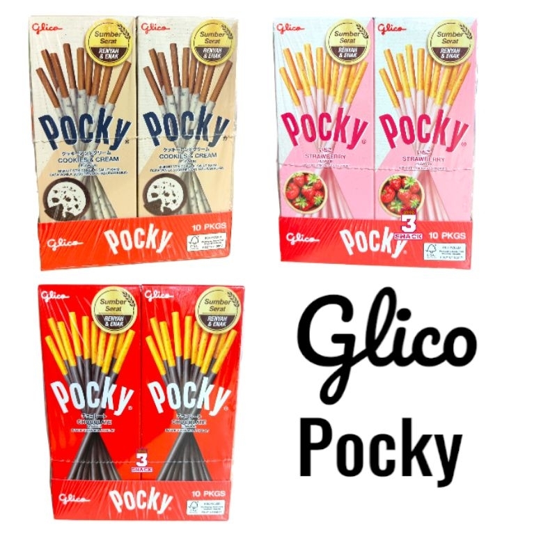 Jual 1 PAK STICK GLICO POCKY ISI 10'S | Shopee Indonesia