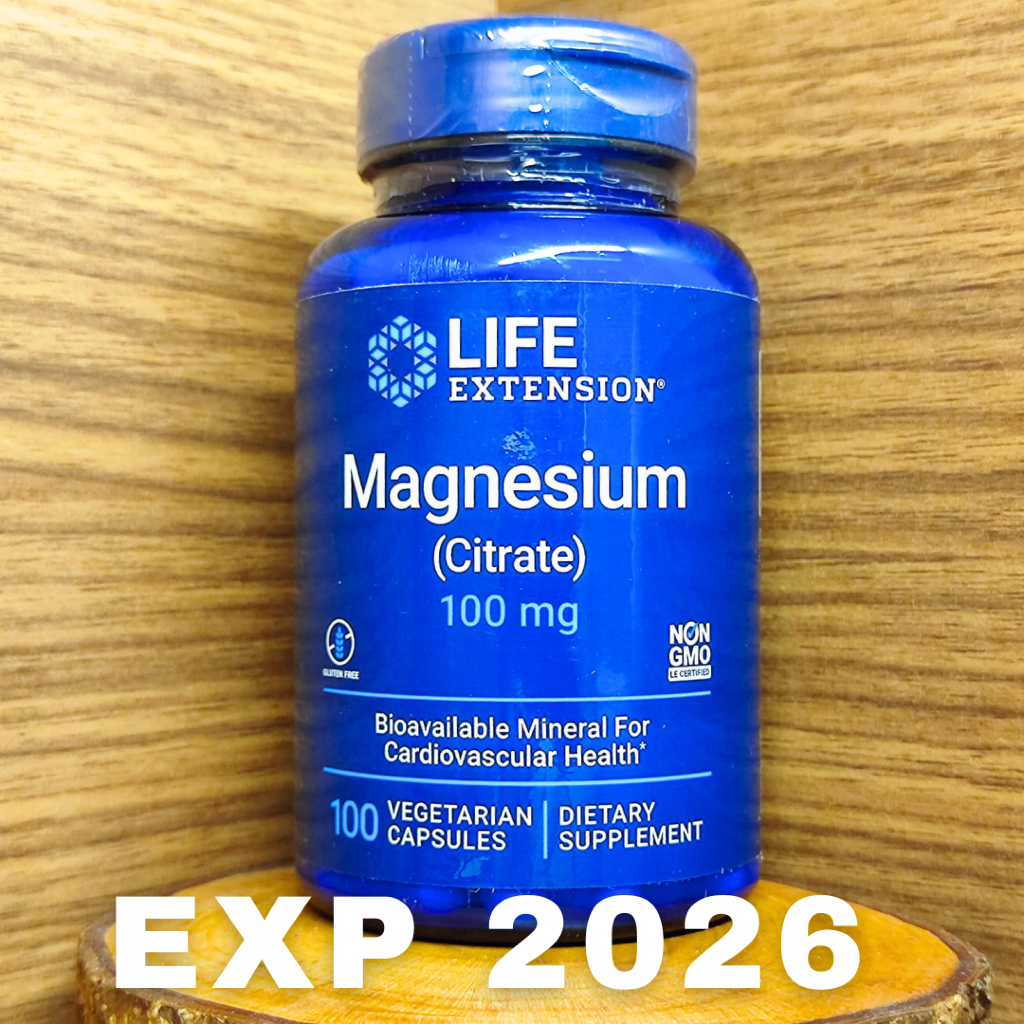 Jual Life Extension Magnesium Citrate 100 mg isi 100 Veg Capsules ...