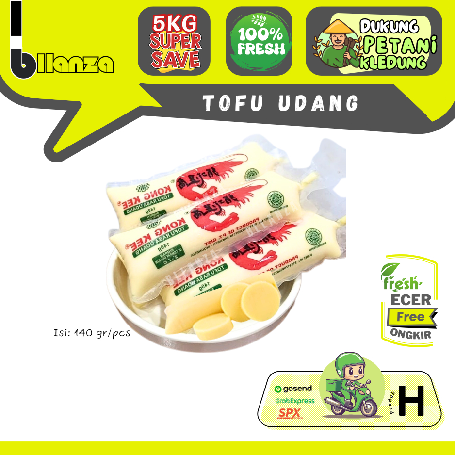 Jual Bllanza | Tofu Rasa Udang — Sahabat Makan Sayur ECER (H) | Shopee ...