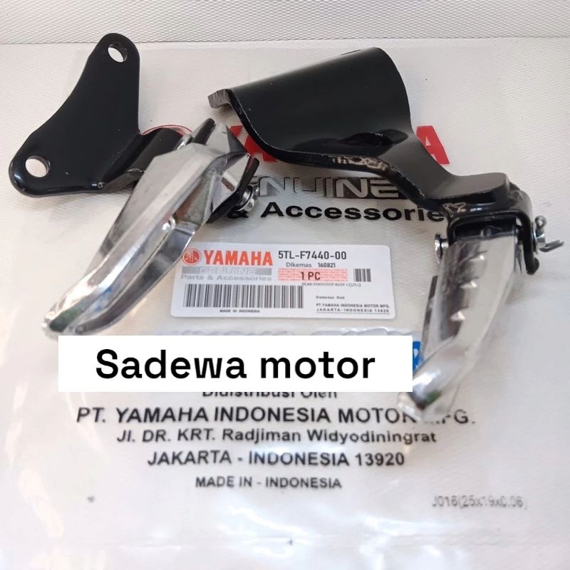 Jual (ORIGINAL) DUDUKAN STEP PLUS BESI MIO SPORTY , MIO LAMA , MIO ...