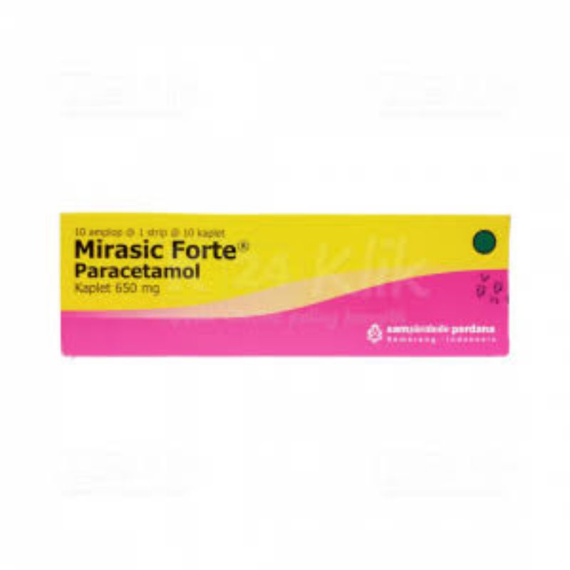 Jual MIRASIC FORTE BOX ISI 10 STRIP | Shopee Indonesia