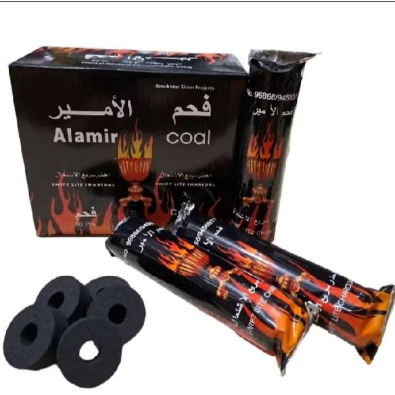 Jual ARANG MAGIC AL AMIR/ARANG CHARCOAL/ARANG UNTUK BUKHUR | Shopee ...