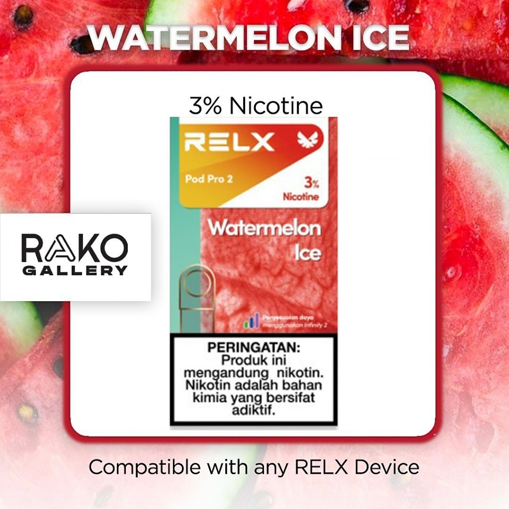 Jual Relx Pod Pro Watermelon Ice / Semangka | Shopee Indonesia