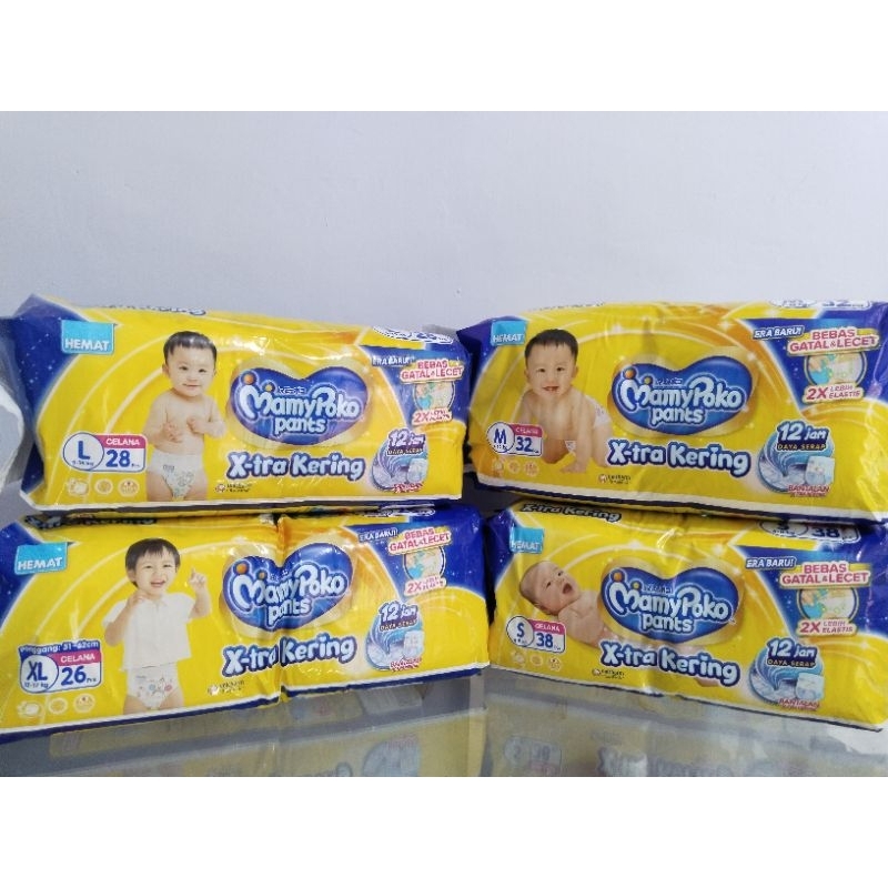 Jual Mamy Poko Pantus X-tra Kering | Shopee Indonesia