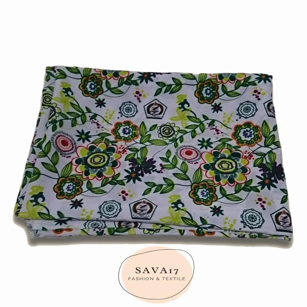 Jual Bahan Kain Meteran Premium Seragam Batik Fkdt Diniyah Nasional ...