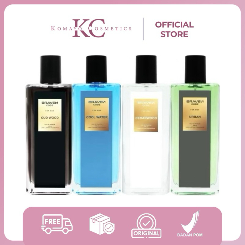 Jual [READY STOCK] Braven Code Series Eau de Parfum | Parfum Pria Tahan ...