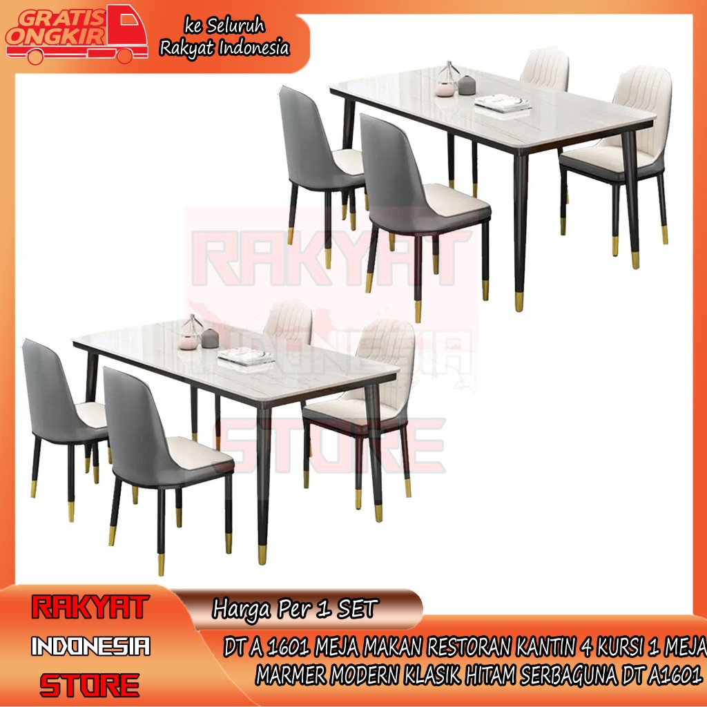 Jual [Instant] Meja Makan Dt A 1601 Restoran Kantin Kerja Tempat ...