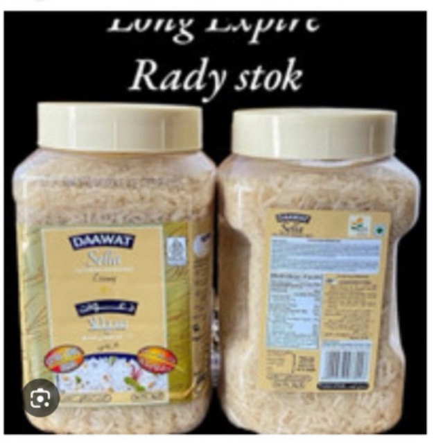 Jual DAAWAT CREAMY SELLA BASMATI RICE 1KG PACKING TOPLES | Shopee Indonesia