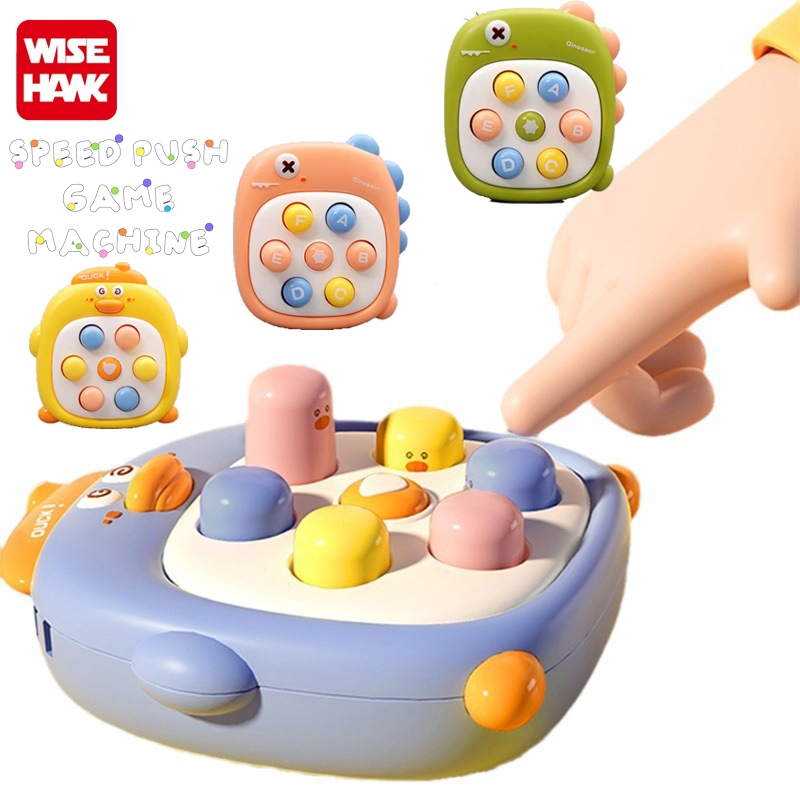 Jual WISEHAWK Whack-a-Mol Game Push Game Mainan Edukasi Anak Asah Otak ...