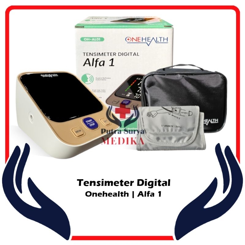 Jual Tensimeter Digital Dengan Suara OneHealth Alat Cek Tensi Tekanan ...