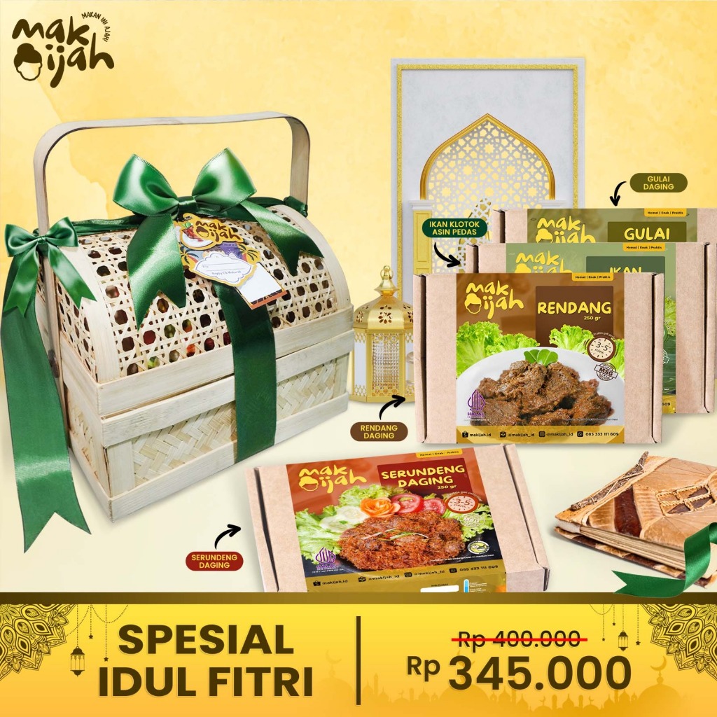 Jual Makijah Parcel Hampers Lebaran Idul Fitri Parsel Bingkisan Gift ...
