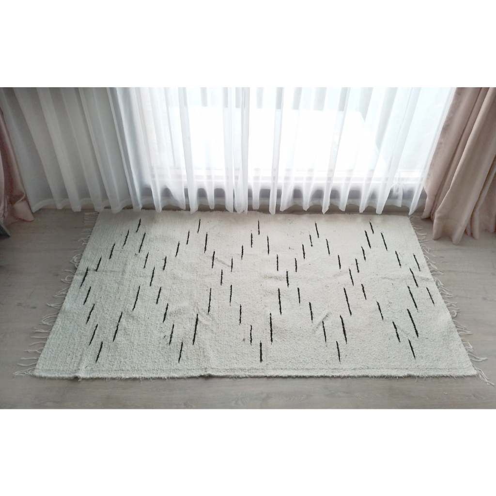 Jual Karpet Lantai Bali Vibes - Natural Tenun Premium Bohemian | Shopee ...