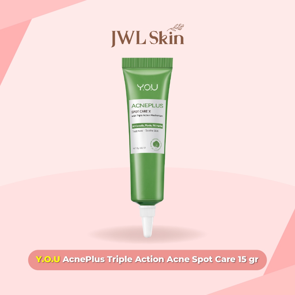 Jual YOU AcnePlus Triple Action Acne Spot Care 15 gr | Shopee Indonesia