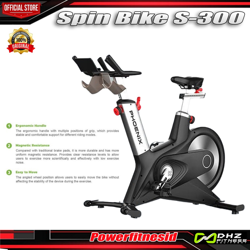 Jual DHZ - Spining Bike with Bluetooth S300 | Shopee Indonesia