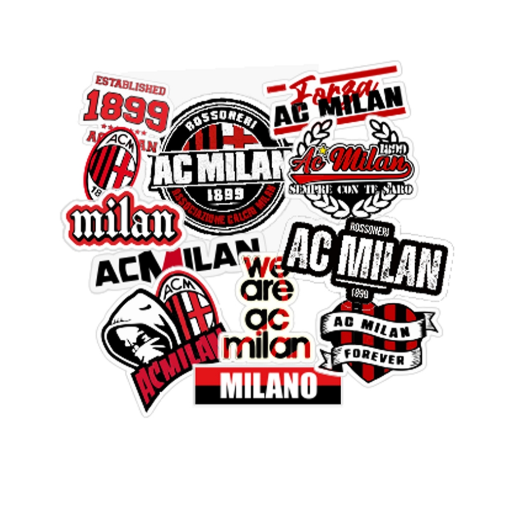 Jual Sticker Vinil Spesial ACM Mil@n Code RED 1 Curvasud Rossoneri ...