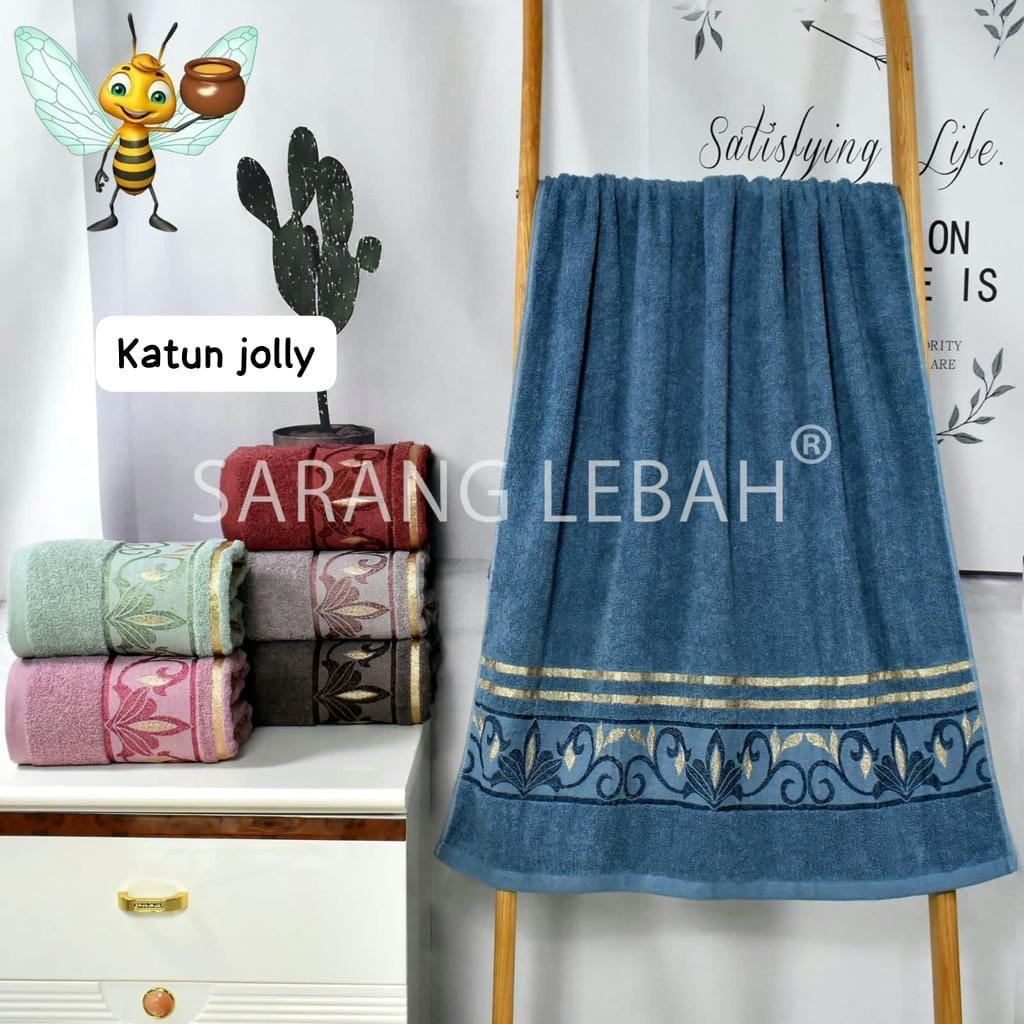 Jual NEW HANDUK LIST MODEL MAHAL UKURAN 70 X 140 CM HANDUK MANDI DEWASA ...