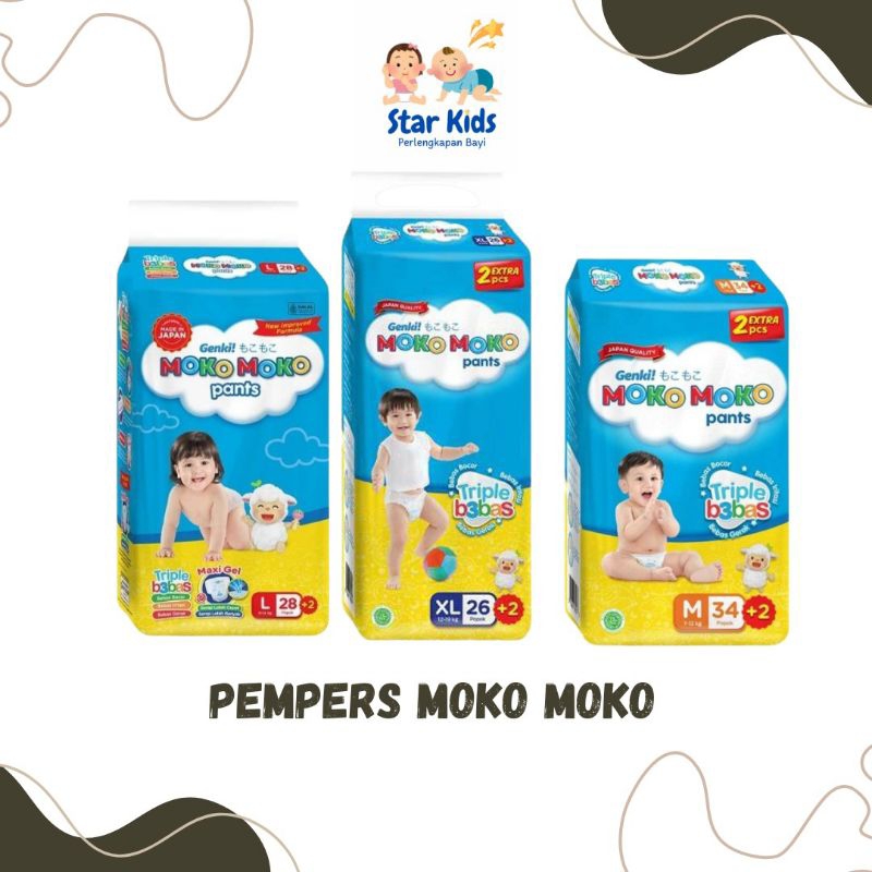 Jual Pempers Moko moko berbagai size | Shopee Indonesia