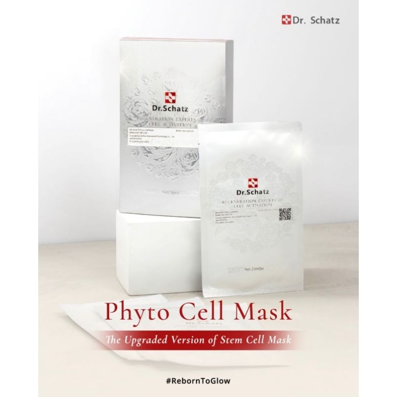 Jual DR SCHATZ PHYTO CELL MASK | STEMCELL MASK EXP TERBARU BPOM AGEN RESMI 1 BOX ISI 5 PCS ...