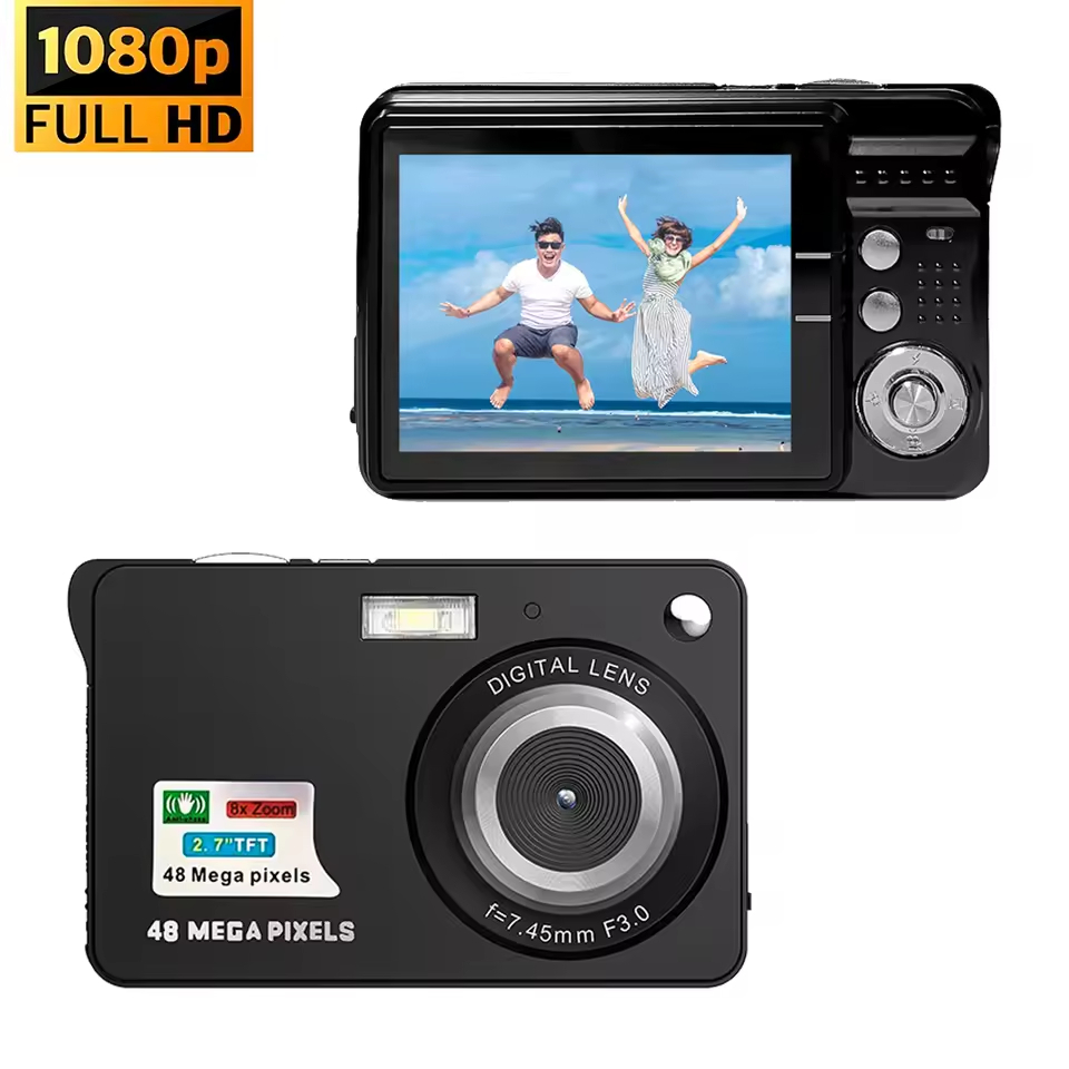 Jual Kamera Digital 1080P HD Video Camcorder 48MP Foto 8X Zoom Anti ...