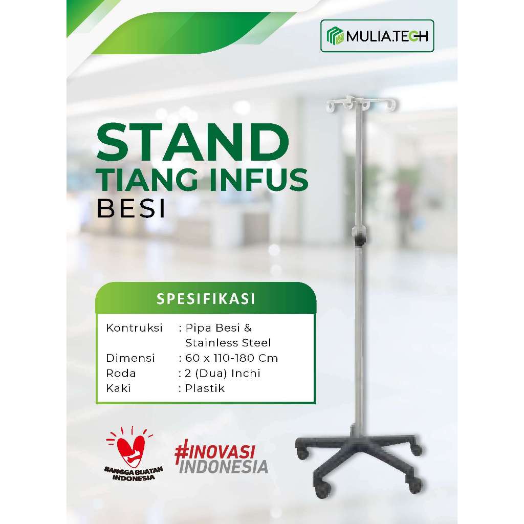 Jual STAND TIANG INFUS BESI & STAINLESS | Shopee Indonesia