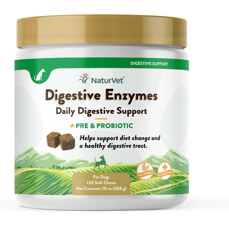 Jual naturvet digestive enzyme probiotic dan prebiotic bubuk | Shopee ...