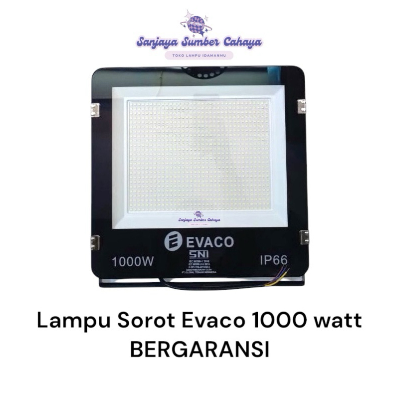 Jual Lampu Sorot Evaco IP66 1000 watt | Shopee Indonesia