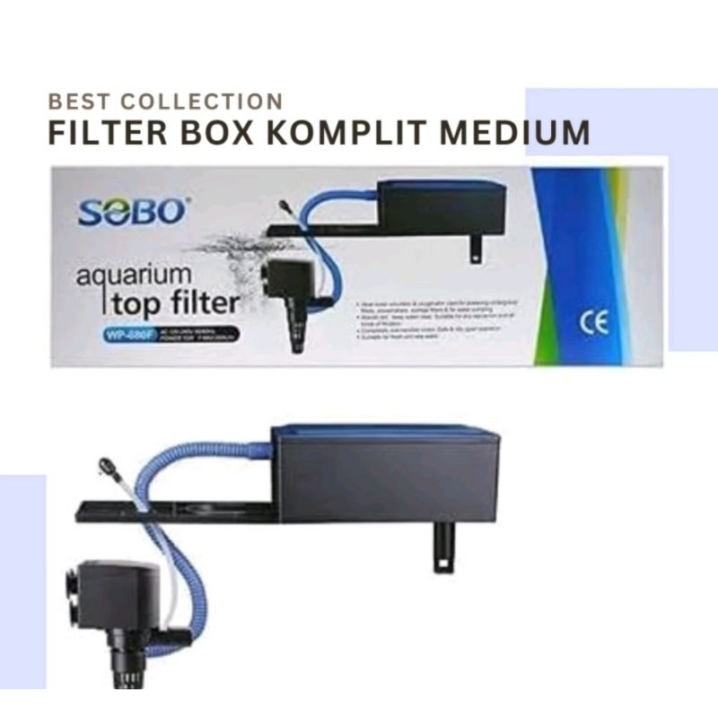Jual FILTER AKUARIUM KOMPLIT SET POWER HEAD + HANGING FILTER SET ...