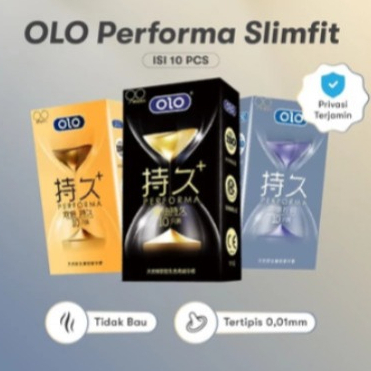 Jual Kondom OLO 001 Varian Performa Biru Emas Hitam 1Box Isi 10 Pcs Condom Paling Tipis ...