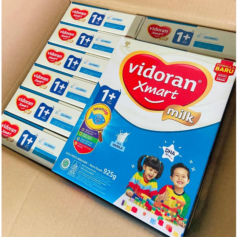 Jual VIDORAN XMART MILK 1+ (925g) / Susu Formula Pertumbuhan Anak ...