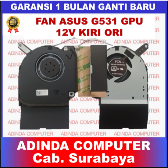 Jual Asus ROG Strix G531 G531GW G532LWS G731GV GPU 12V | Shopee Indonesia