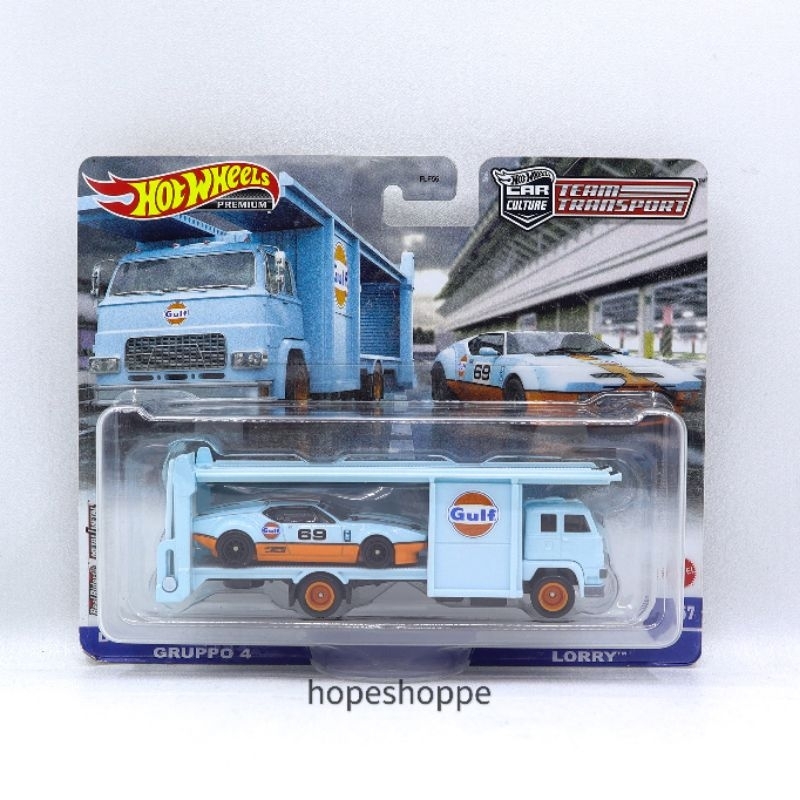 Jual Hot Wheels Team Transport De Tomaso Pantera Gruppo 4 & Second ...