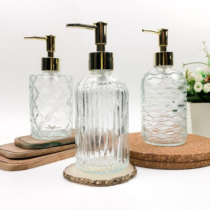 Jual Souvenir botol sabun kaca bening | Shopee Indonesia