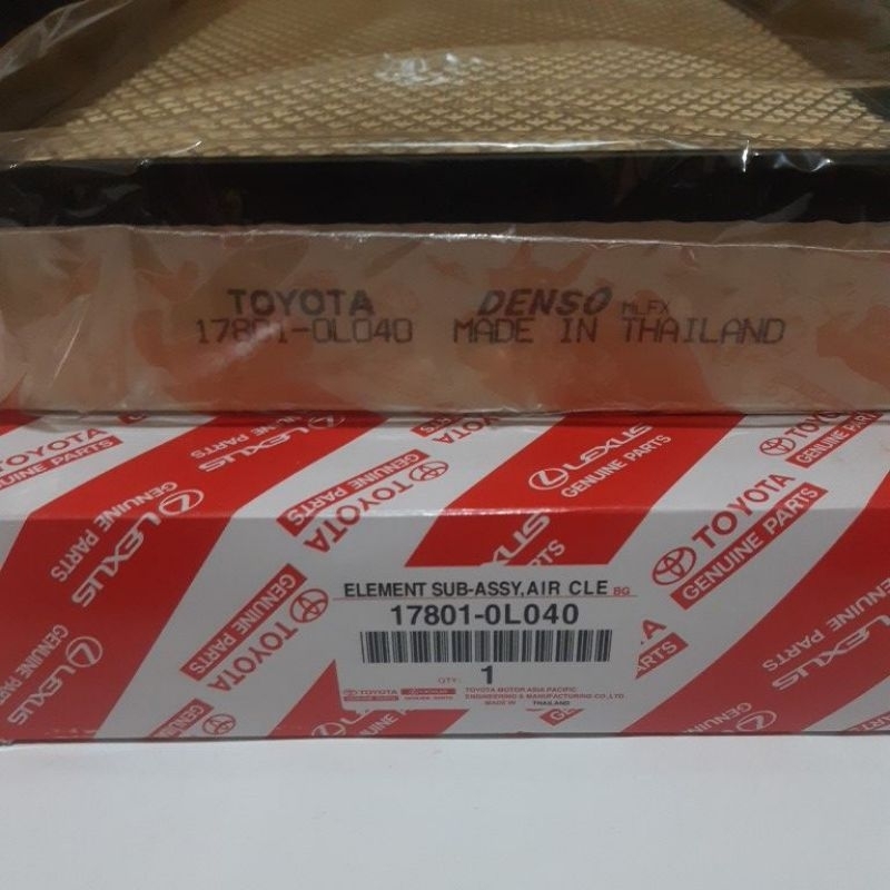 Jual FILTER UDARA , SARINGAN UDARA INNOVA REBORN FORTUNER VRZ SRZ GR ...